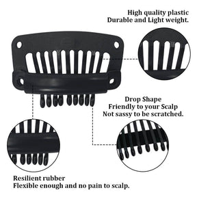 Plastic Snap Clips for Hair Extensions | E-Litchi