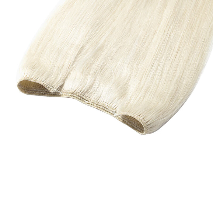 Bleach White Hair Extensions | Halo Hair Extensions | E-LITCHI Hair