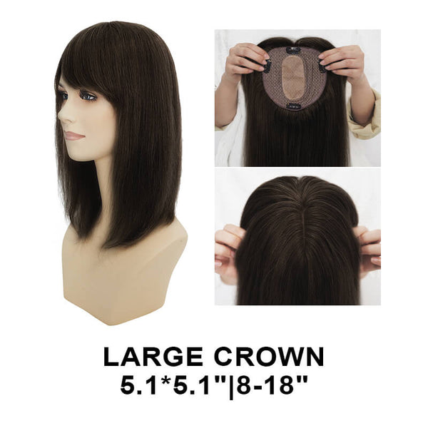 Pick Hair Toppers | Head Top Pieces for Women | E-litchi