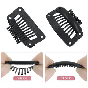 Plastic Snap Clips for Hair Extensions | E-Litchi