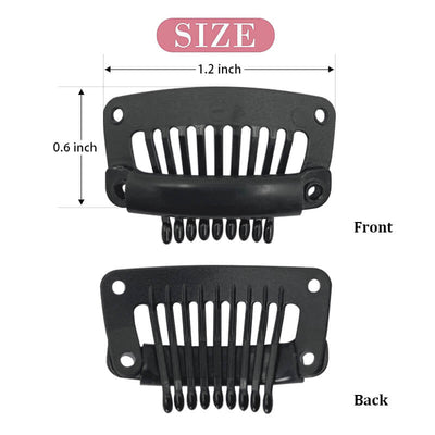 Plastic Snap Clips for Hair Extensions | E-Litchi