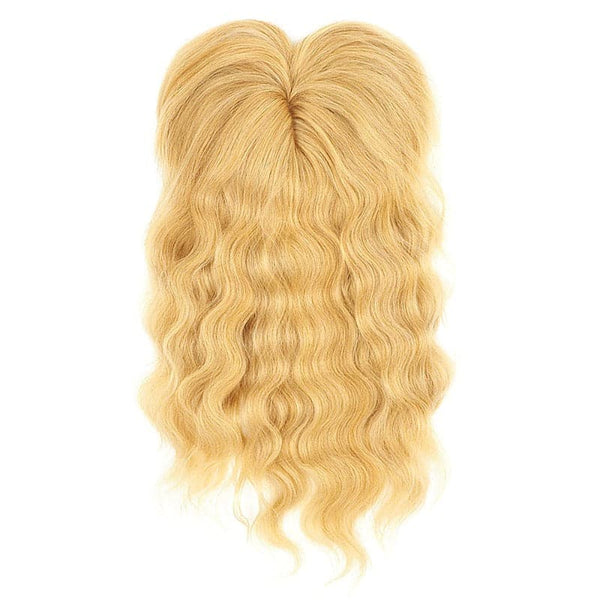 Wavy Human Hair Topper | Bangs Human Hair | E-LITCHI Hair